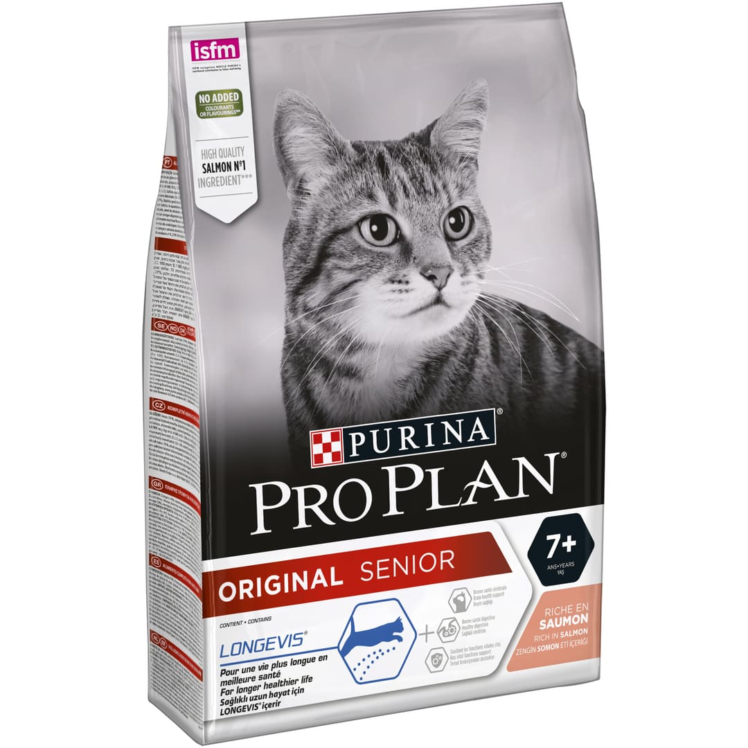 PRO PLAN Sénior 7+ LONGEVIS® Rico em Salmão | PURINA